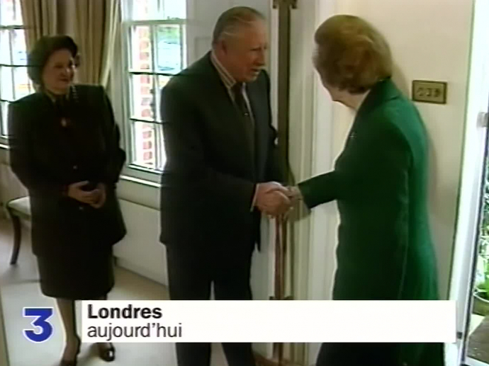 Thatcher et Pinochet | INA