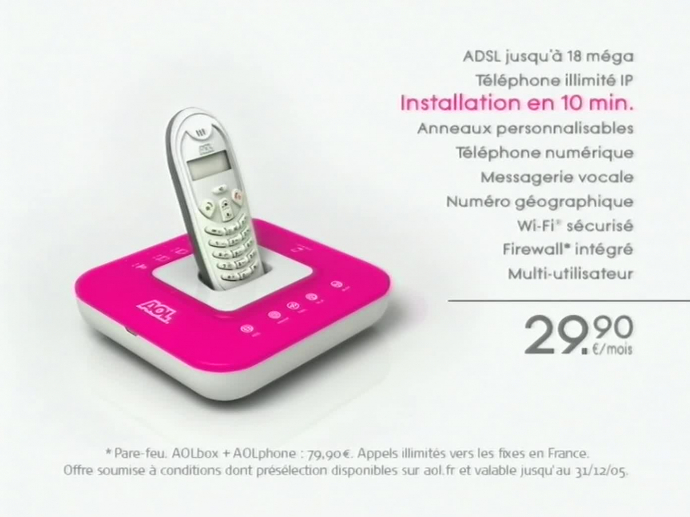 Aol box : Installation 10 minutes | INA