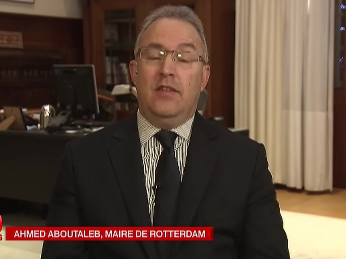 Ahmed Aboutaleb, maire de Rotterdam | INA