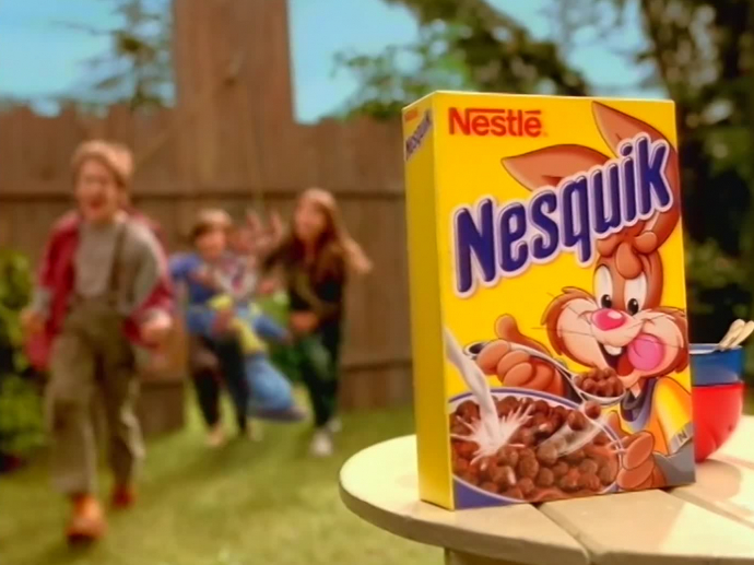 Nesquik céréales : cat*dog+promo top shot | INA