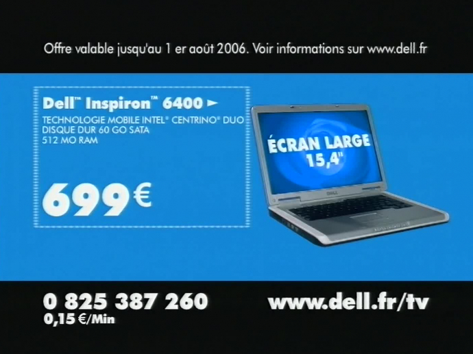 Dell : Revised inspiron notebook 699c MTV 0825 387 260 | INA