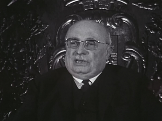 Interview de Jacques Duclos avant le congrès du PCF | INA