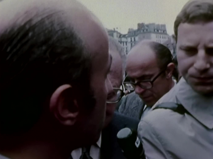 Gabriel Aranda au Palais de Justice | INA