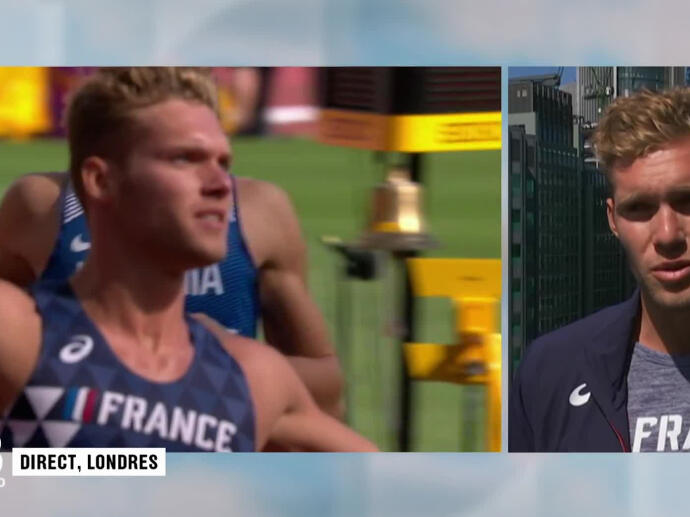 Londres : Kévin Mayer | INA