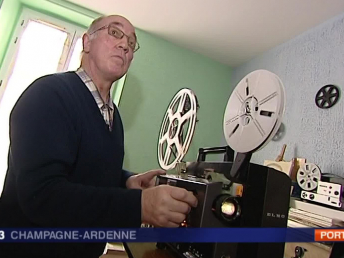 Portrait d'un cinéaste amateur ardennais, Jean-Marc Tison, resté fidèle ...