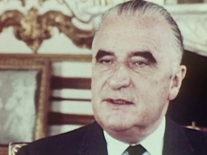 Georges Pompidou : "président de la République, on est un homme comme ...