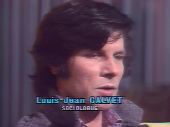 Louis Jean Calvet et les jeux de société | INA