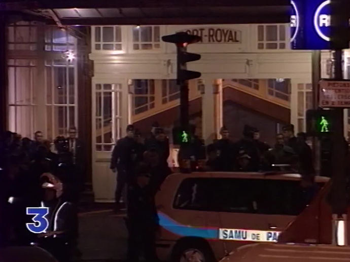 Explosion RER B station Port-Royal à Paris | INA