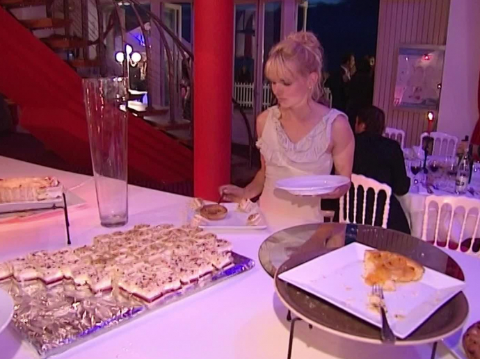 Projection en plein air pour le festival du film romantique | INA