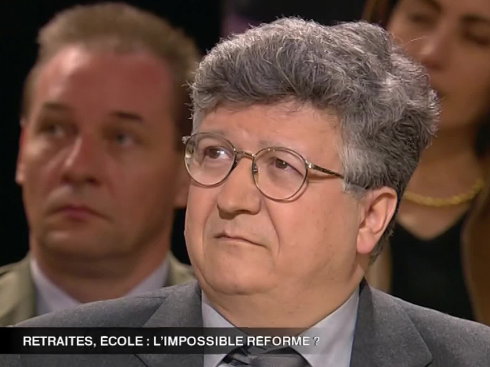 J Christophe Le Duigou, responsable du dossier retraite à la CGT ...