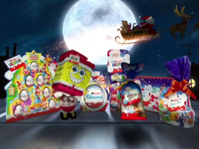 Kinder noël : Traineau | INA