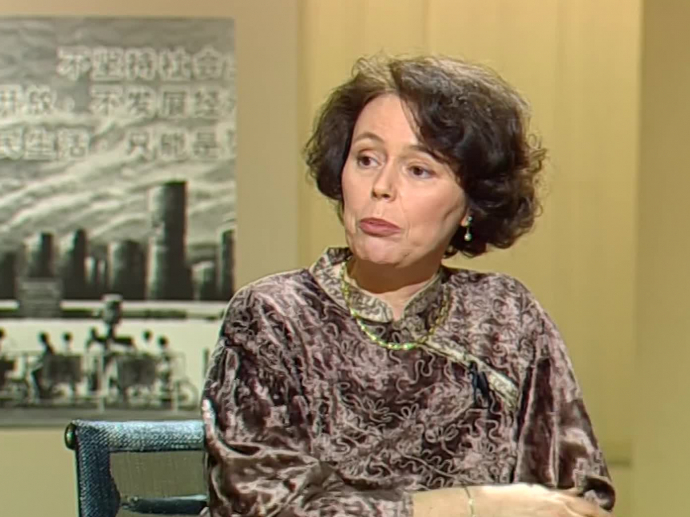 Marie HOLZMAN à propos de WEI Jingsheng | INA