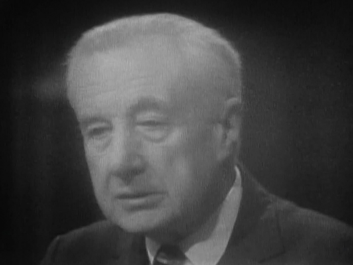 Hubert Beuve Méry à propos de François Mauriac et du Général de Gaulle ...