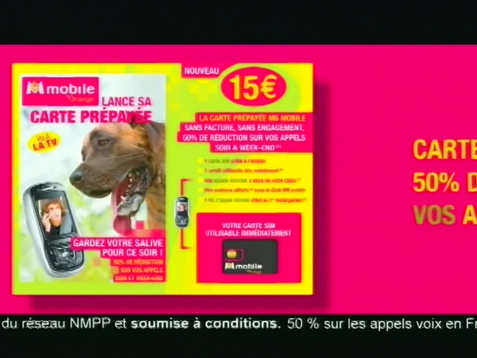 M6 mobile by orange : Chien Version 26 secondes | INA