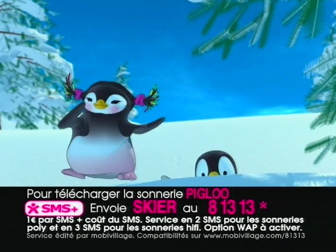 Pigloo : Single moi j'aime skier v° C j Version 15 secondes | INA