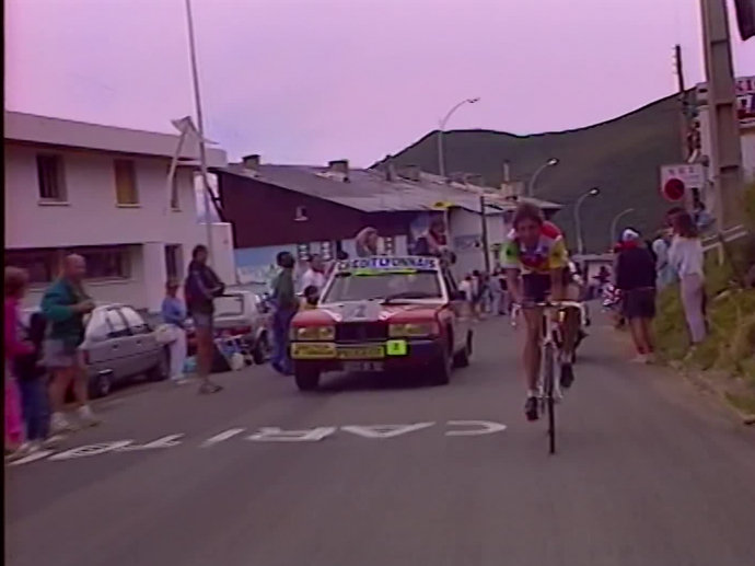 Remarquable fin de course de Steven Rooks à l'Alpe d'Huez | INA