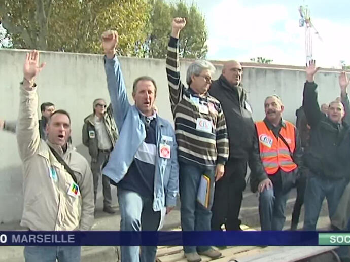 Grève des éboueurs, 12è jour... Intervention armée, réaction gréviste | INA