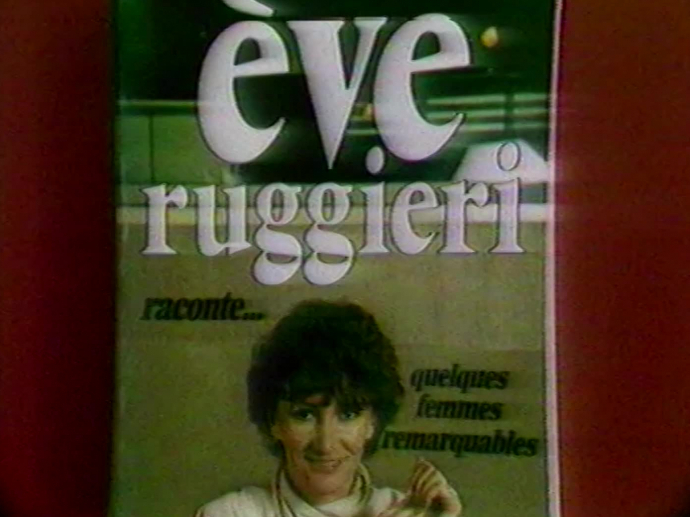 Eve Ruggieri présente son livre Eve Ruggieri raconte | INA