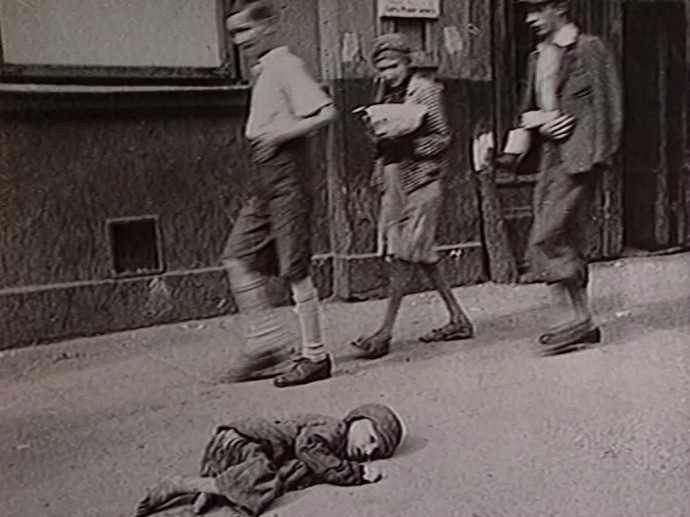 Expo : une journée dans le ghetto de Varsovie - la grande arche | INA