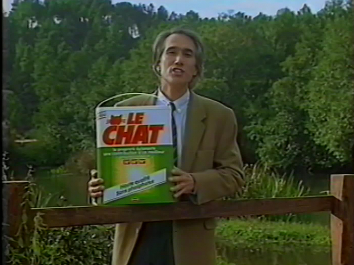 LE CHAT MACHINE : LESSIVE POUDRE SANS PHOSPHATES | INA