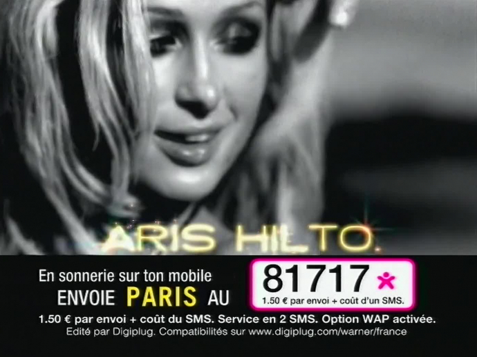 Paris Hilton : album packshot simple Version 22 secondes | INA