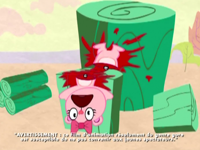 Happy tree friends : Version 7 secondes | INA