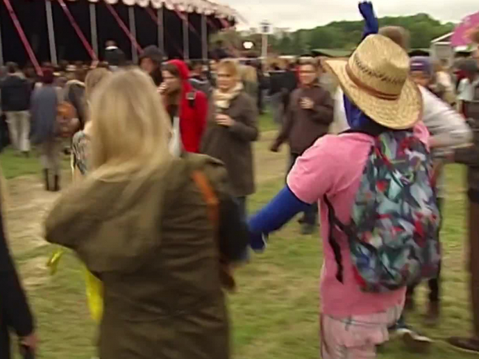 Ambiance à la quinzième édition du festival Solidays | INA