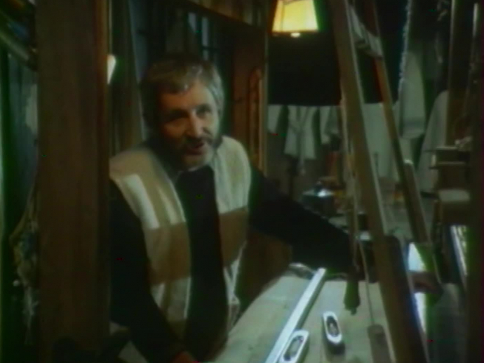 Le dernier teilleur de lin. | INA