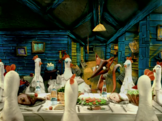 Badoit : Renard et les poules | INA