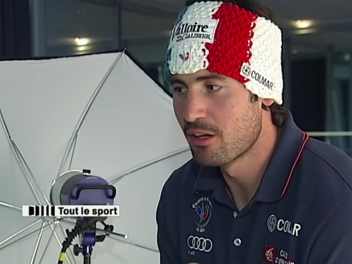 Ski. Coupe du Monde 2011 : Jean Baptiste Grange | INA