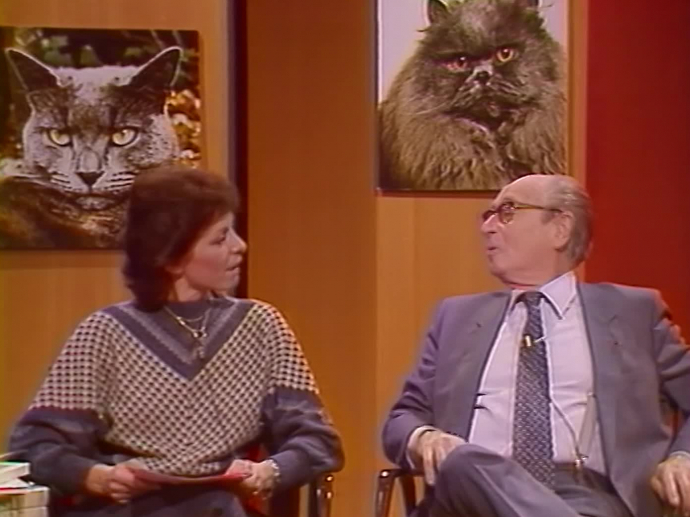 Philippe Ragueneau et son chat Moune | INA