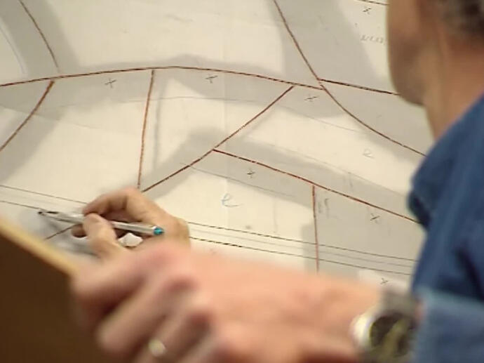 La vitraillerie d'art dans les ateliers de Jacques Simon | INA