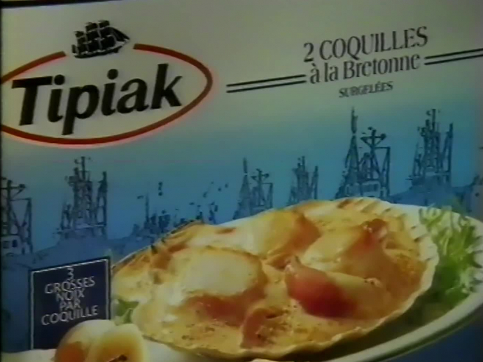 TIPIAK : 2 COQUILLES A LA BRETONNE SURGELE | INA