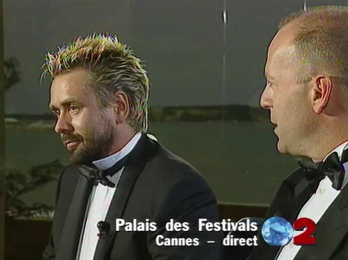 Duplex Luc Besson / Bruce Wilis Cannes (suite) | INA