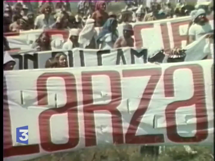 Le Larzac , symbole de la contestation depuis plus de 30 ans | INA
