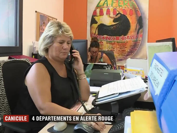 Le plan rouge dans quatre départements | INA