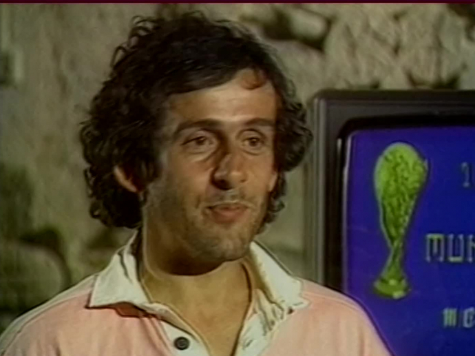 Interview de Michel Platini après France - Brésil | INA