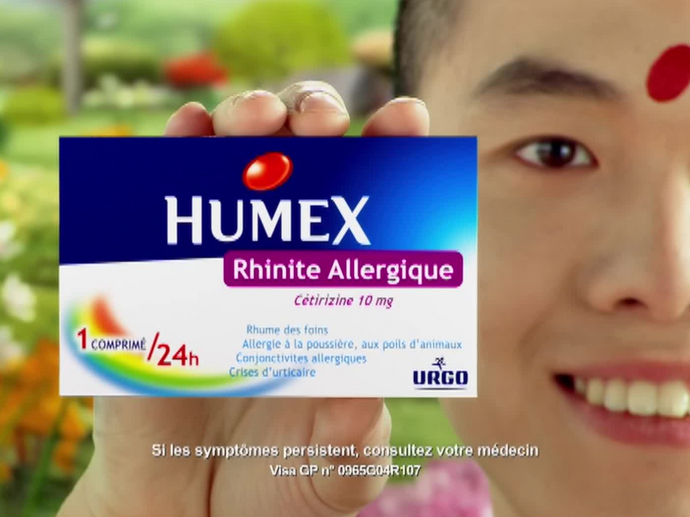 Humex fournier : Humex rhinite allergique version 21 secondes | INA