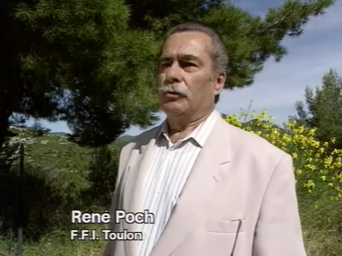 René Poch sur le débarquement en Provence | INA