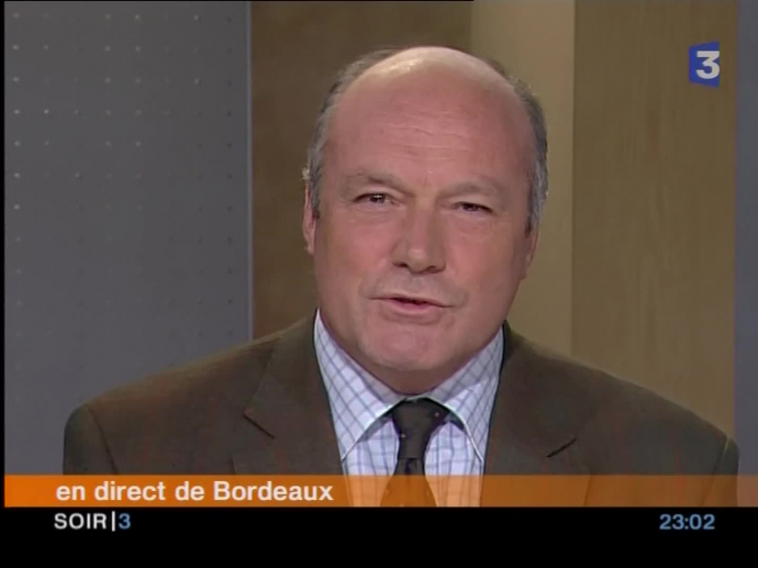 Alain Rousset, en direct de Bordeaux | INA