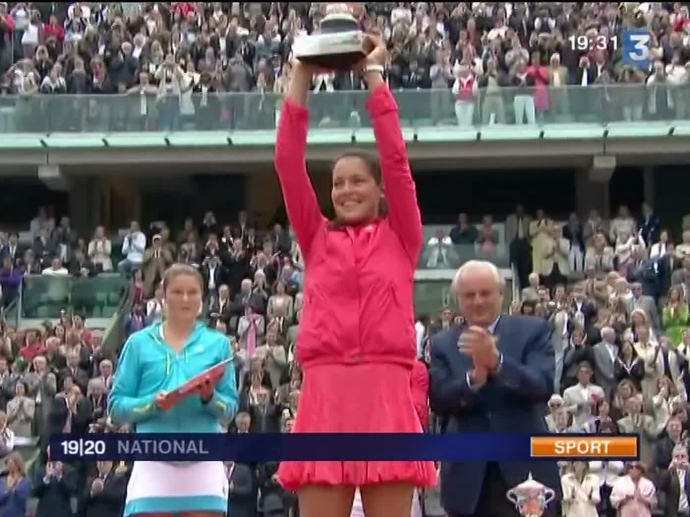 Tennis : Ana Ivanovic remporte son premier Roland Garros | INA