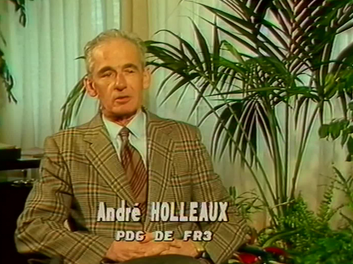 Interview d'André Holleaux, PDG de FR3 | INA