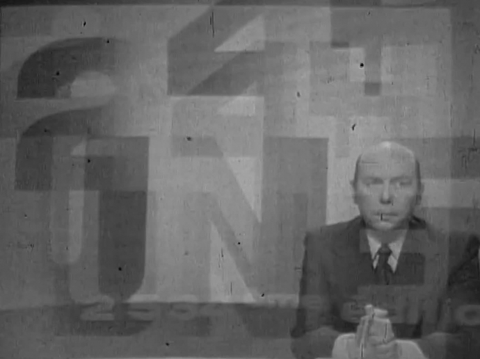 Plateau Jacques Alexandre sur la fin de 24h sur la une | INA