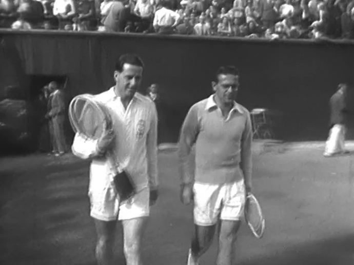Finale messieurs à Roland Garros : victoire de Marcel Bernard | INA