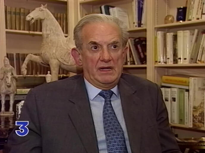 Réaction d'Alain Peyrefitte au décès de Deng Xiaoping | INA