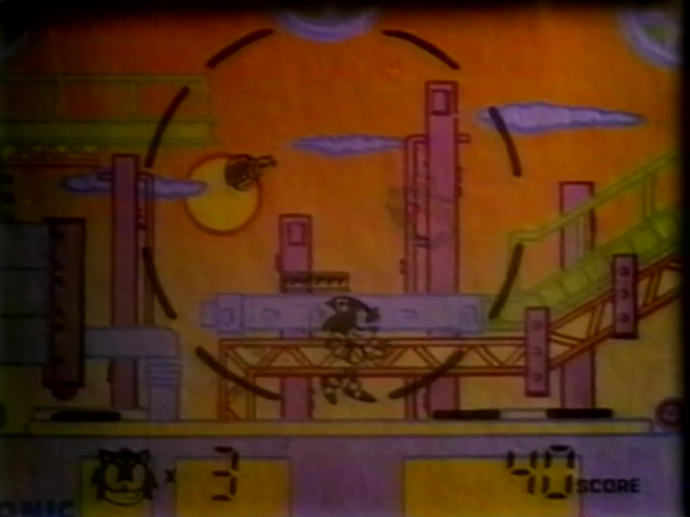 TONKA TIGER SONIC 2 : JEU ELECTRONIQUE DE POCHE GAMME | INA