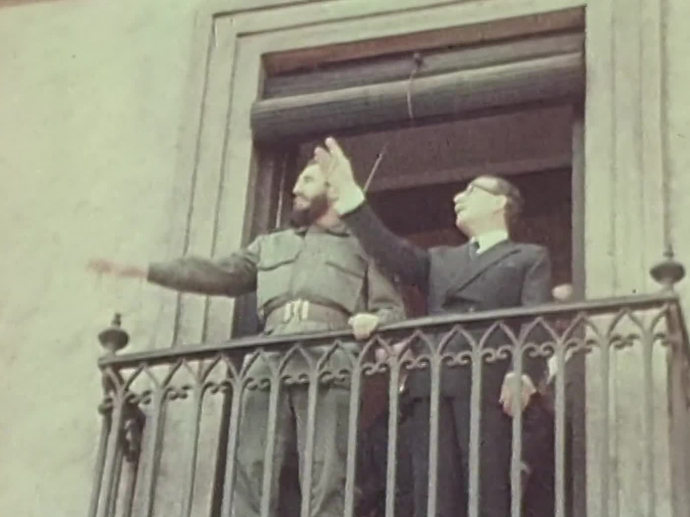 Chili : Salvador Allende et Fidel Castro | INA