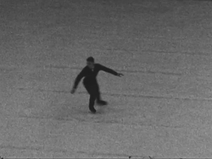 Démonstration de patinage : Alain Calmat à Boulogne Billancourt | INA