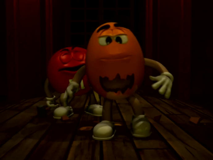 M & m's : Halloween ouverture écran pub | INA