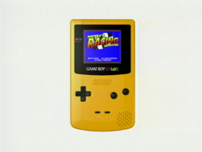 Game boy color de Nintendo : Mickey racing | INA